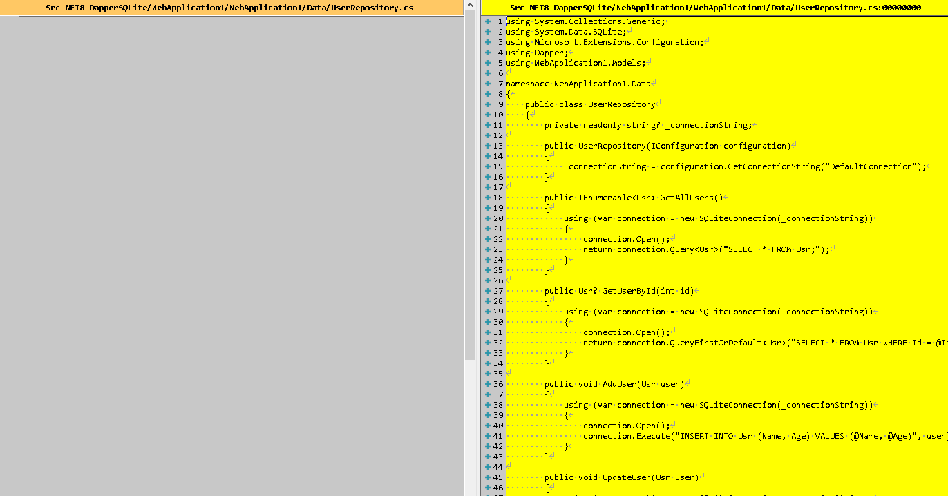 Net 80 Aspnet Coremvc Dapper Sqlite で実装するdb処理 9341